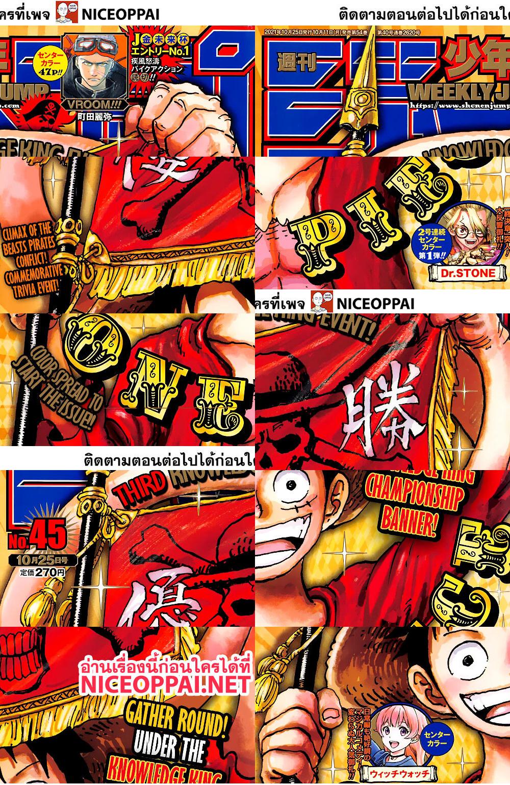 อ่าน One Piece ตอนที่ 1028-THTH แบรคิโออสรพิษ!! TH แปลไทย - Niceoppai